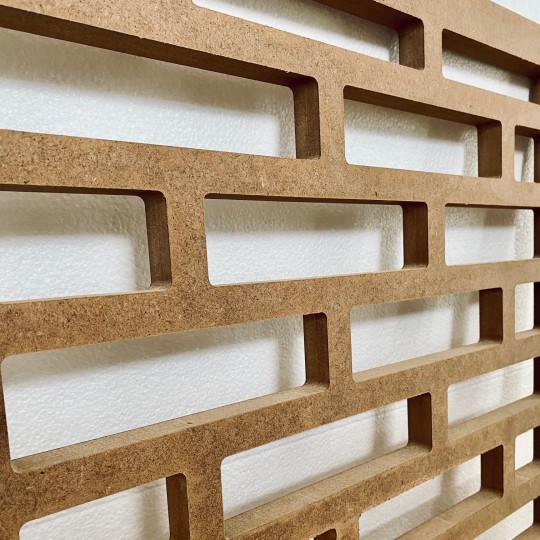 Ma Belle Déco - Claustras Motifs Briques Sur Mesure Briques - PVC - Dibond